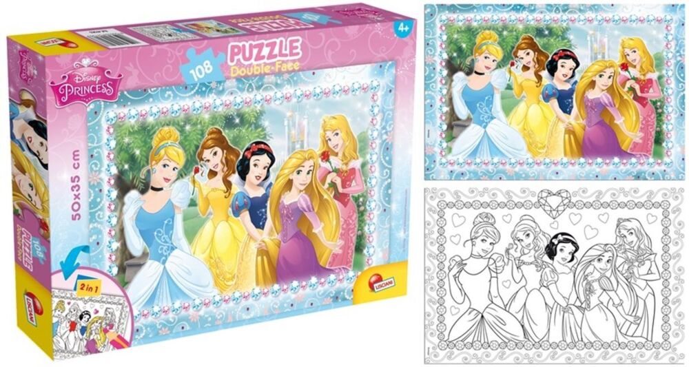 LISCIANI PUZZLE SLAGALICA 108PCS PRINCESS
