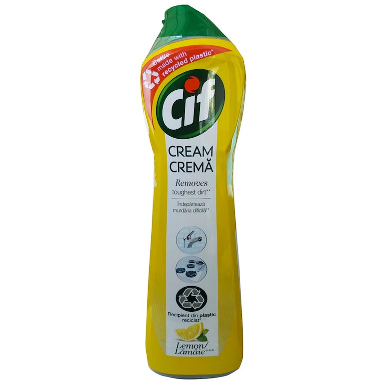 CIF CREAM EU 500ML LEMON