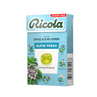 Bombone bez secera Ricola Alpin 40g