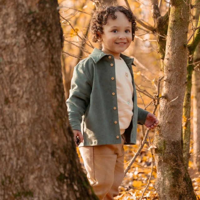 DŽEMPER, BEŽ - FOREST FRIENDS