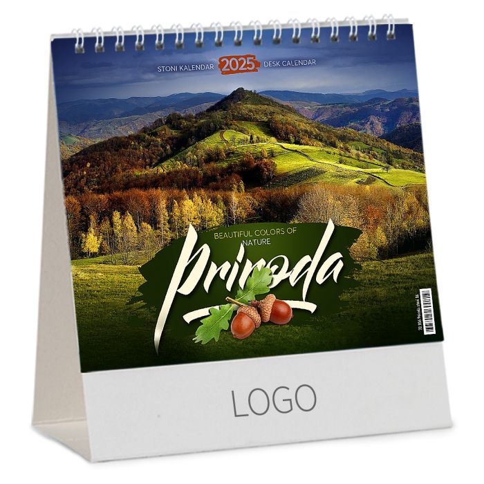 PRIRODA 06 - Stoni kalendar: 13 listova, mesečni