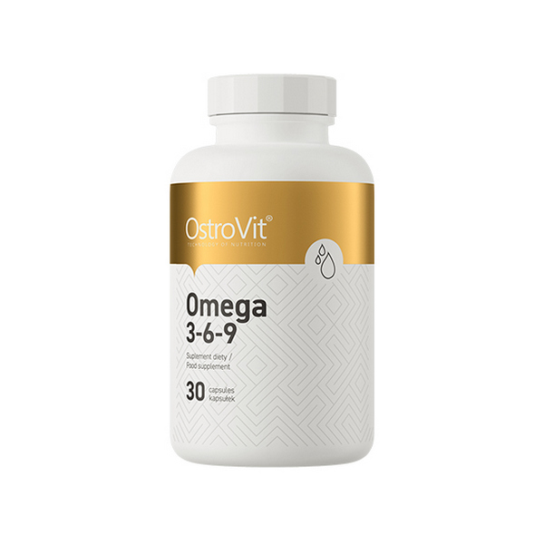 Omega 3-6-9 (Fish, Flaxseed) (Nezasićene masne kiseline iz ribljeg, lanenog i suncokretovog ulja) – 30 kapsula