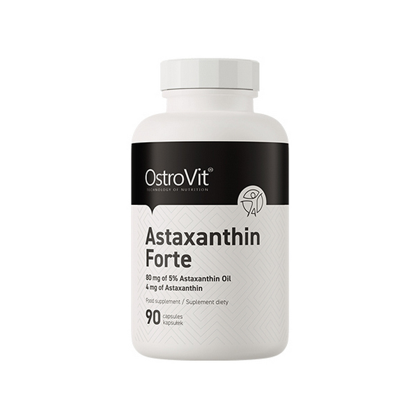 OstroVit Astaxanthin FORTE (Astaksantin 4 mg) – 90 kapsula