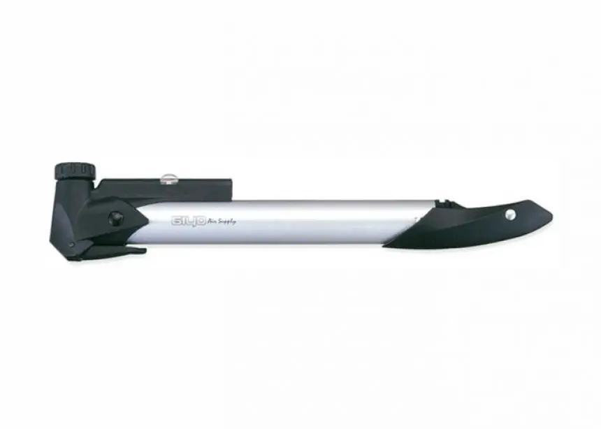 PUMPA MINI GP-91 ALU-PVC MANOMETAR silver PUM-034