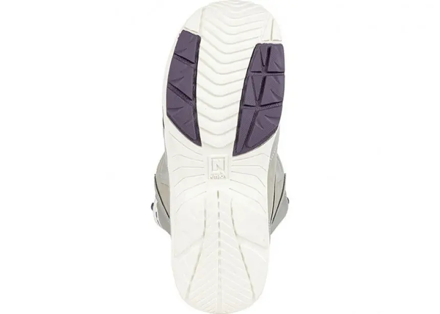 CIPELE SNOWBOARD NITRO ŽENSKE FLORA TLS grey-purple 255 SKI-848577005-255