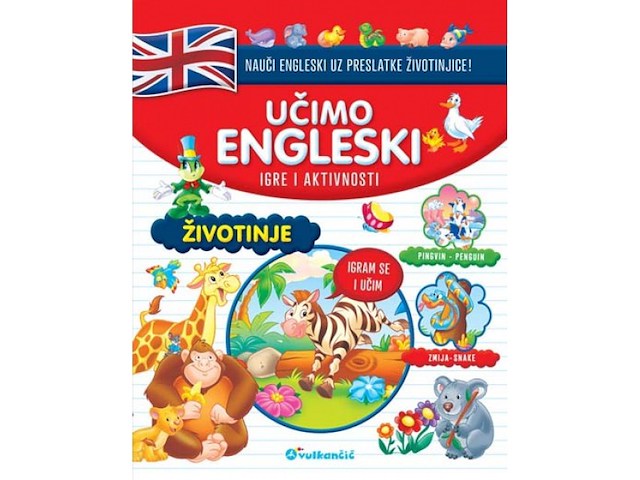 Ucimo engleski-zivotinje , novo