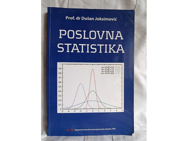 Poslovna statistika,Dušan Joksimović