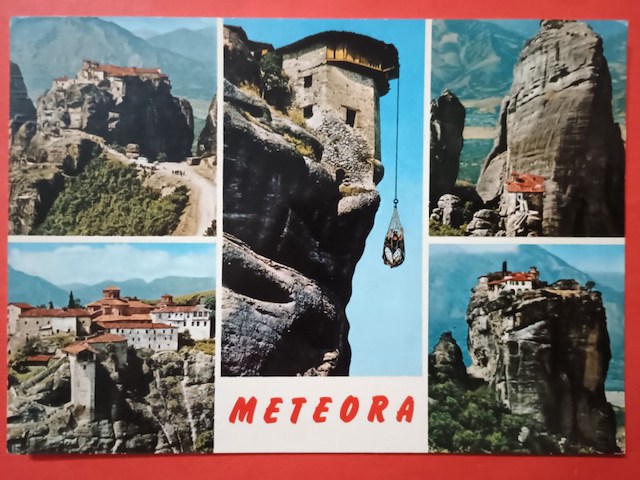 METEORA - GRČKA -RAZGLEDNICA. (639)