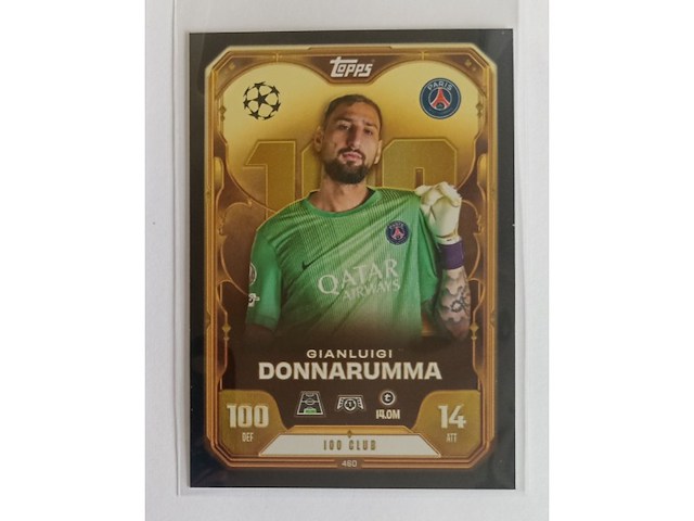 2025/26 Match Attax UCC Donnarumma 100 Club