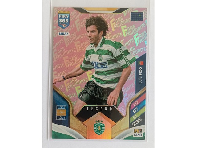 2026 FIFA 365 Adrenalyn XL Figo FF Pink Parallel
