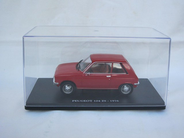 1:24 hachette peugeot 104