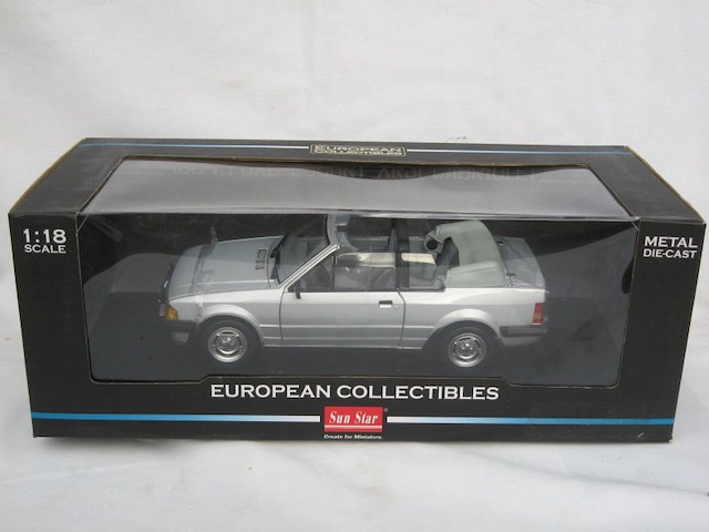 1:18 sun star ford escort cabriolet
