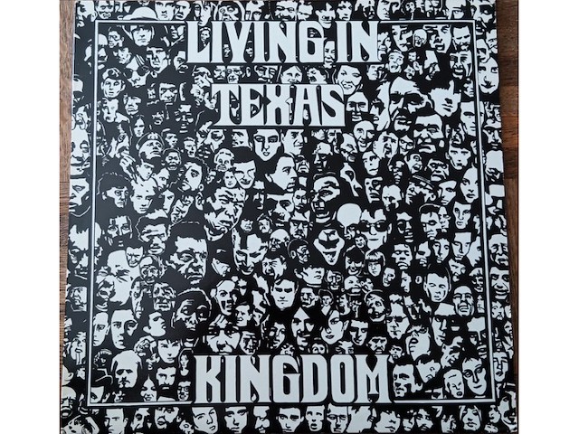 Living In Texas-Kingdom Made in UK Singl  LP (1984)