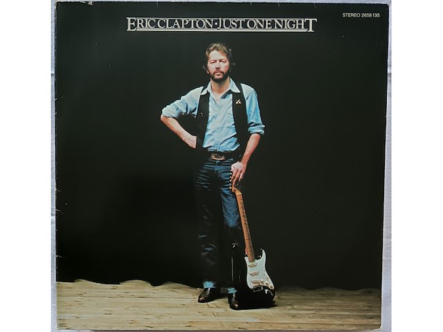 ERIC CLAPTON - 2LP Just one night (Germany Press)
