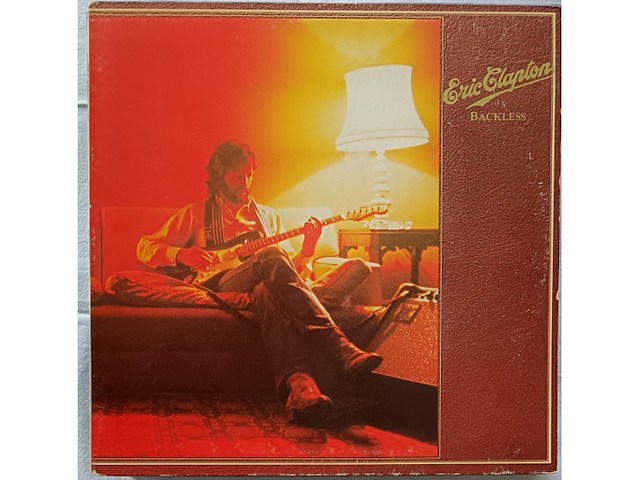 ERIC  CLAPTON  -  BACKLESS ( Canada Press !!!)