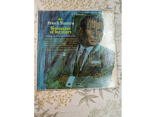 FRANK SINATRA September Of My Years US LP 5