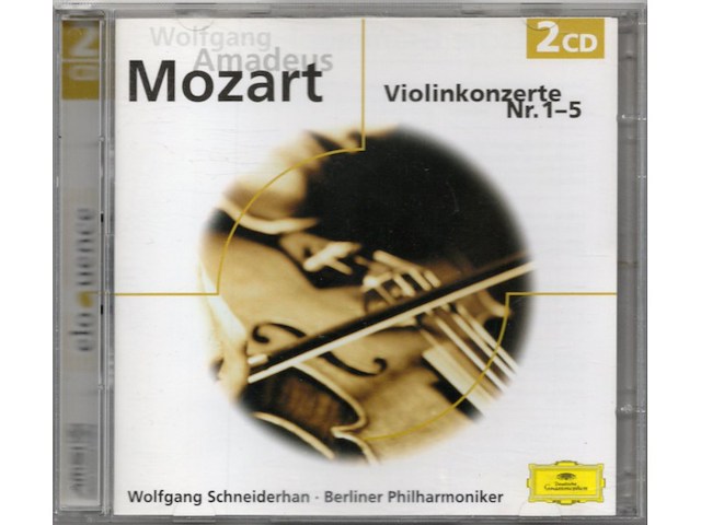 Mozart – Schneiderhan – Violinkonzerte Nr. 1–5  [2xCD]