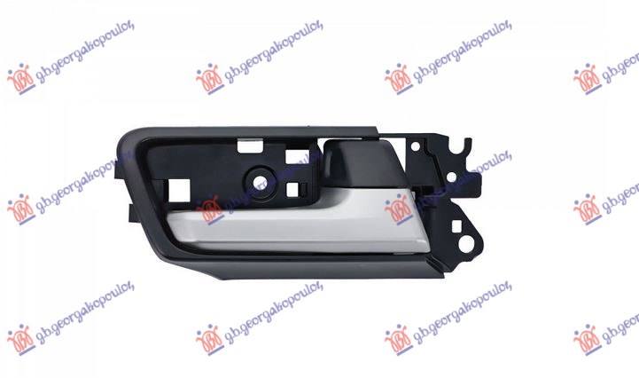 KVAKA PREDNJIH/ZADNJIH VRATA UNUTRASNJA SREBRNA/CRNA Desna str. TOYOTA LAND CRUISER PRADO 150 (J15) (2013-2017) (OEM: 67605-60100-C0, 6760560100C0)
