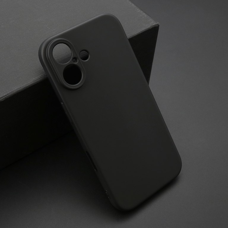 Zastitna ultra tanka (skin) maska / futrola KOLOR - iPhone 17 crna (MS)