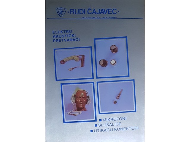 Brošura `RUDI ČAJAVEC` Banja Luka Jugoslavija