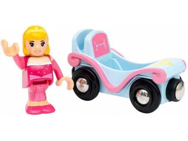 Disney Princess vozići - Uspavana lepotica i vagon BRIO 33314