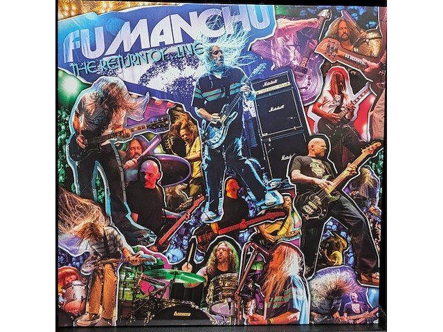 Fu Manchu – The Return Of Live Ltd White Splatter
