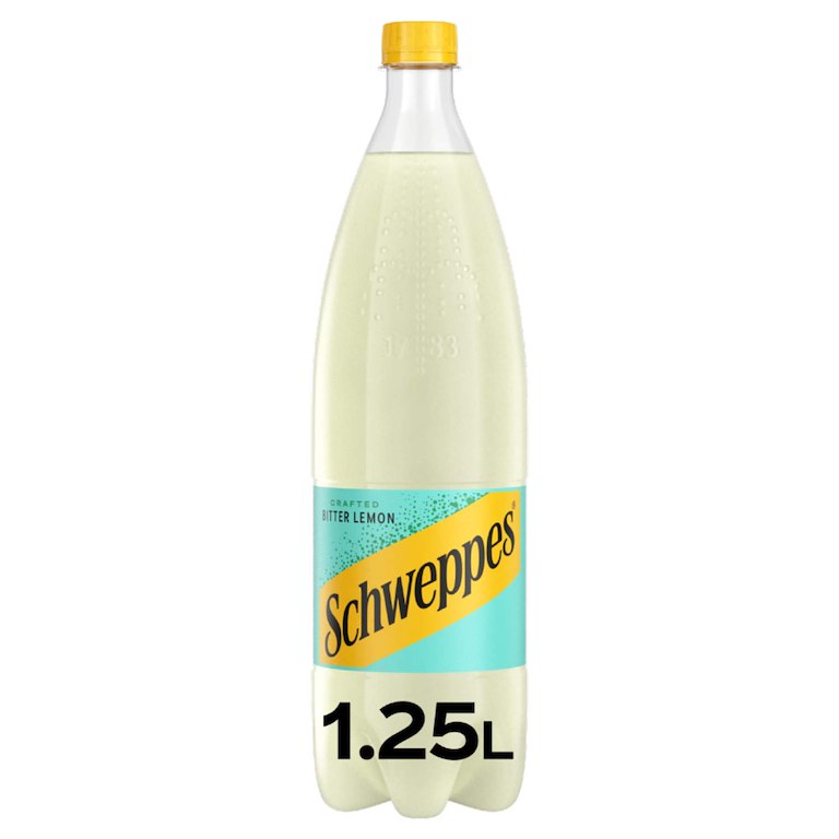 Sok schweppes bitter lemon 1.25l pet