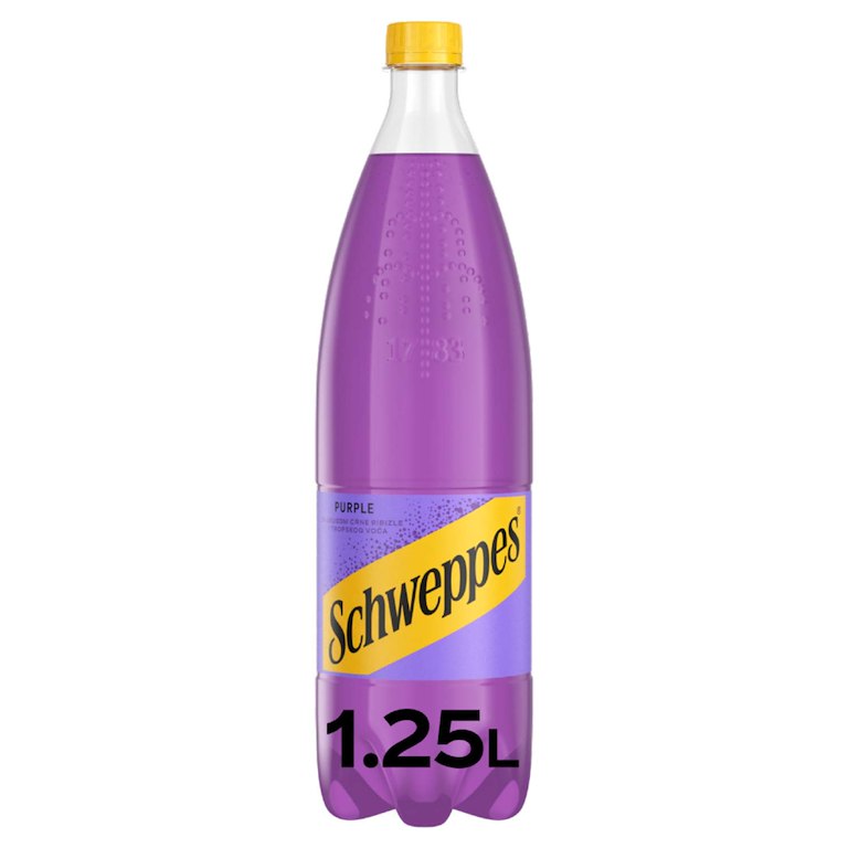 Sok schweppes purple 1.25l pet