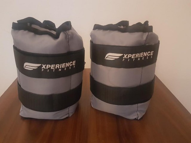 Tegovi sa čičkom - oteživači za ruke i noge - 2 po 5kg