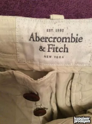 ORIGINAL ABERCROMBIE & FITCH BERMUDE 34 U PONUDI I VELICINA 36 IDENTICNE