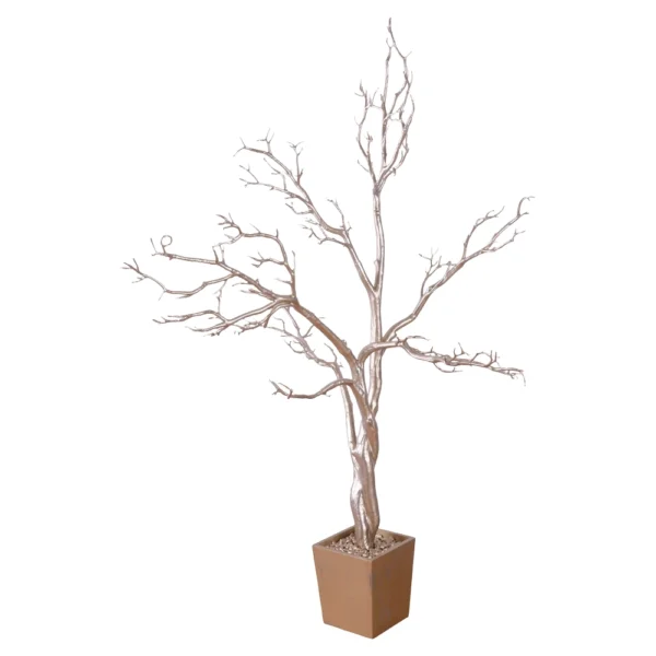 Root, dekoracija, drvo, zlatna, 40 cm