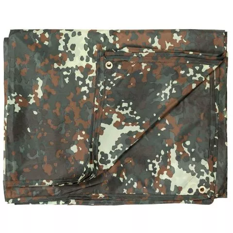 Šatorsko krilo Flecktarn 3×4 m