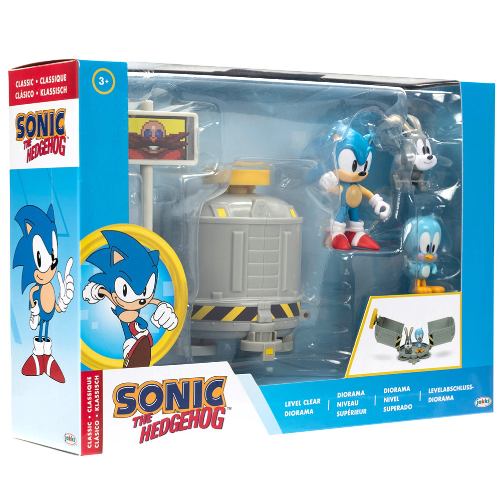 SONIC set Level clear diorama