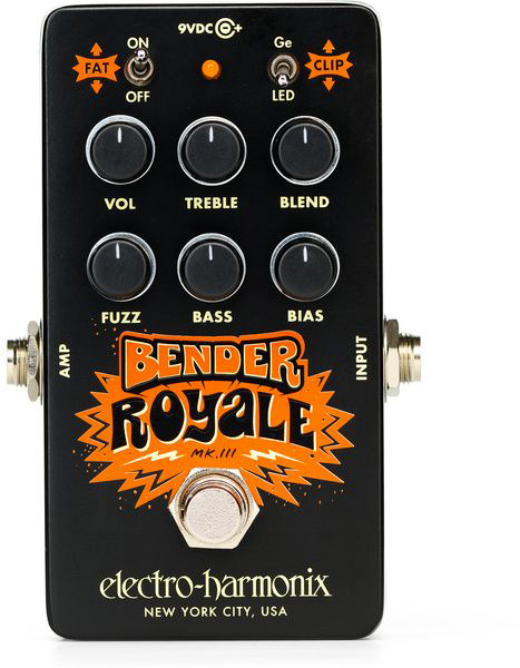 Electro Harmonix Bender Royale Fuzz Black gitarska pedala