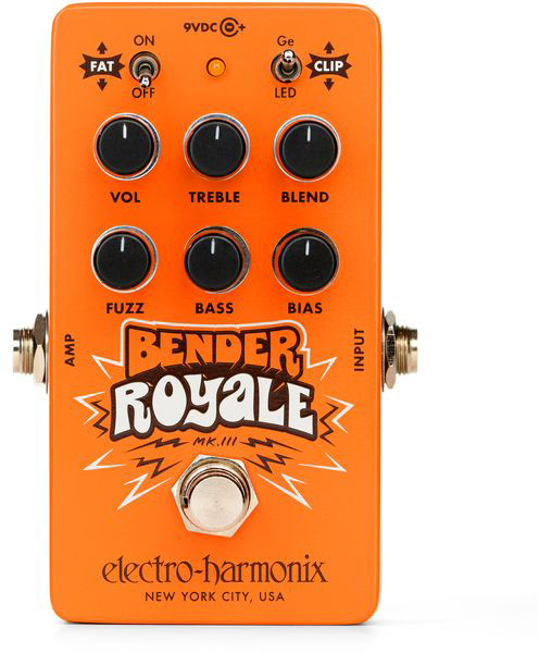 Electro Harmonix Bender Royale Fuzz Orange gitarska pedala