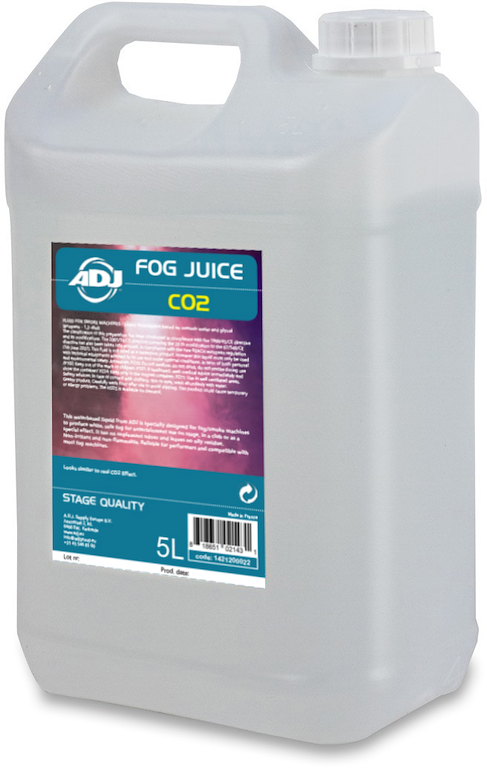 ADJ Fog Juice CO2 - 5 LITER tečnost za maglu sa CO2 efektom