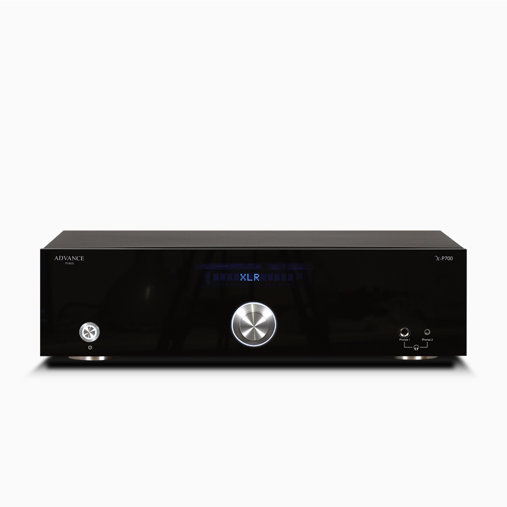 Advance Paris X-P700 Black |Preamplifier Classic Range