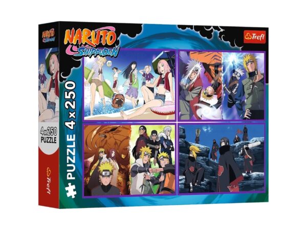Puzzle 4*250 Naruto
