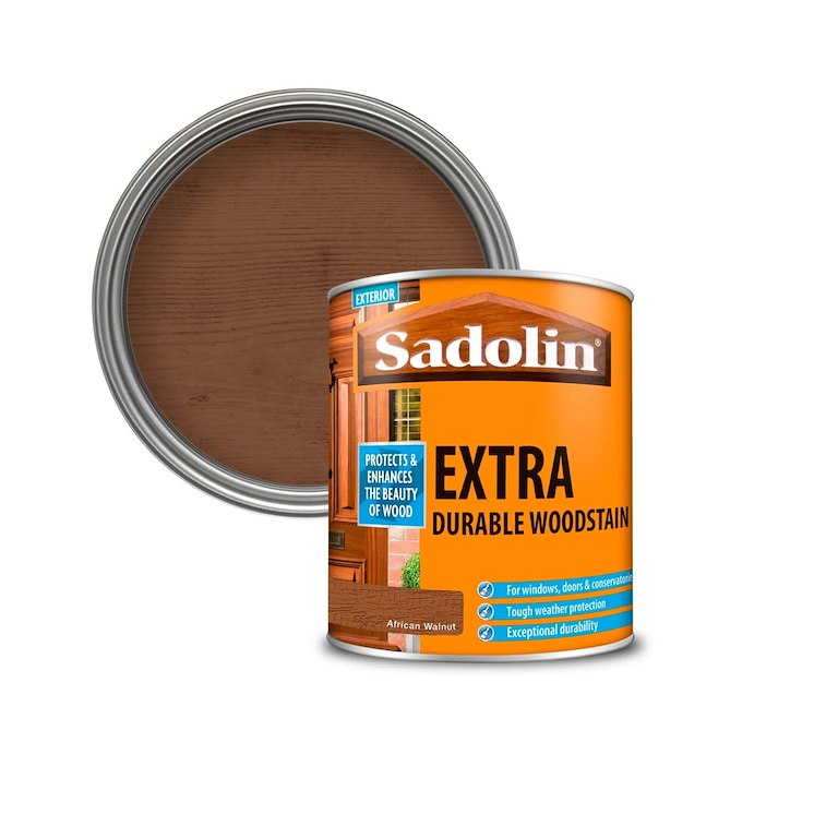 Sadolin Extra African Walnut 0,75L posebni lazurni premaz za drvo za spolja (do 0,07L/m2 na glatkom drvetu)ID: EK000754875