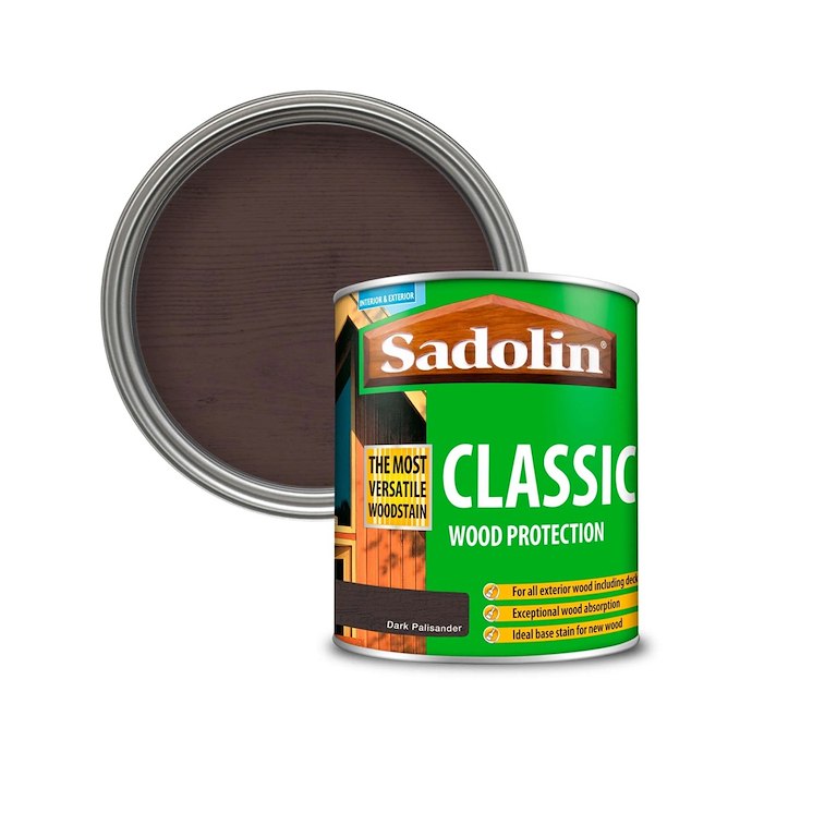 Sadolin Classic Dark Palisander 0,75L osnovni lazurni premaz za drvo za spolja i unutra (0,06-0,13L/m2)ID: EK000755352