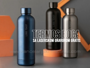 CASTELLI termos boca FLOW HD sa LASERSKOM GRAVUROM GRATIS (25 komada)