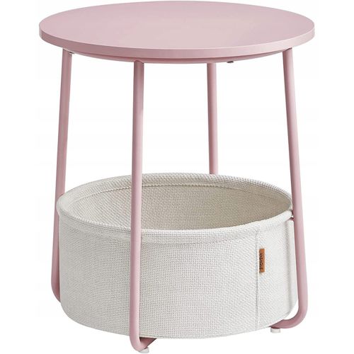 Okrugli klub stočić sa korpom pink - LET223R61
