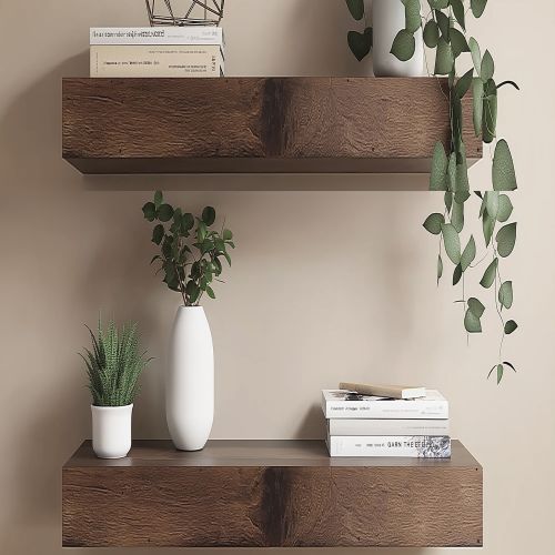 Raf272 Wooden Decorative Wooden Wall Shelf