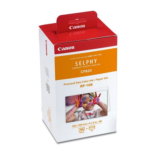 Canon DSC Ink Paper Set RP-108 - Foto papir