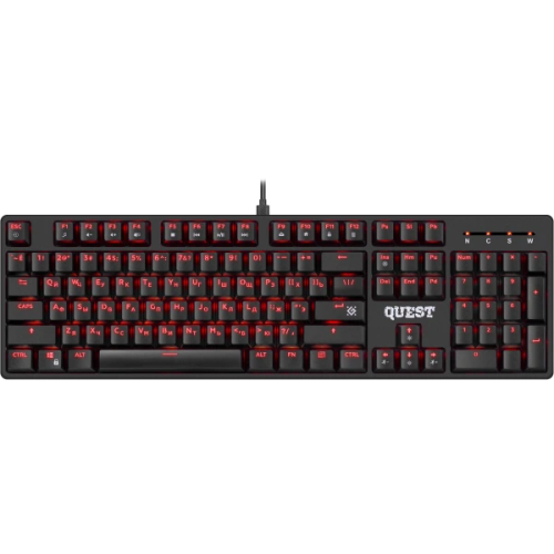 Defender Quest GK-596 Mehanička Gejmerska Tastatura