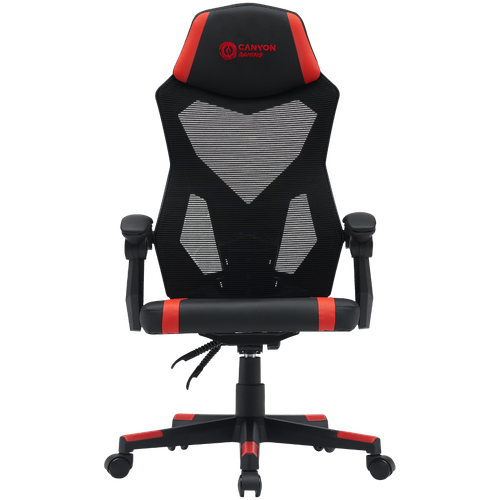 Canyon Gaming Chair Flow MCH01 Mesh Crna Crvena