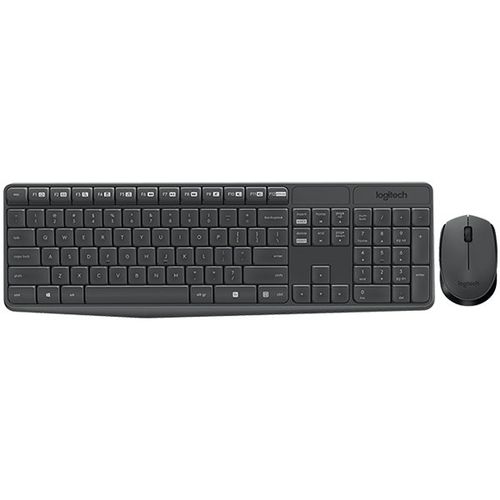 Logitech Wireless Combo MK235 - Bežični Tastatur i Miš