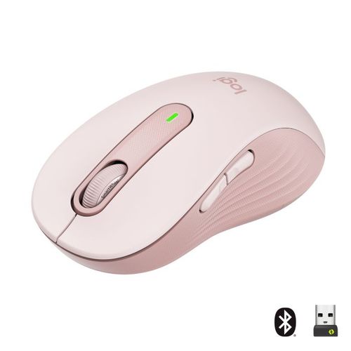 Logitech M650 L Bežični Miš Roze