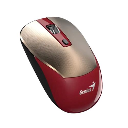 Bežični miš Genius NX-7125 u zlatnoj i crvenoj boji