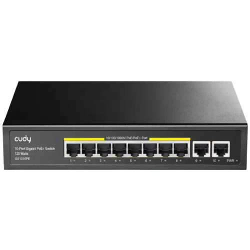 Cudy GS1010PE 10-portni 10/100/1000 Switch